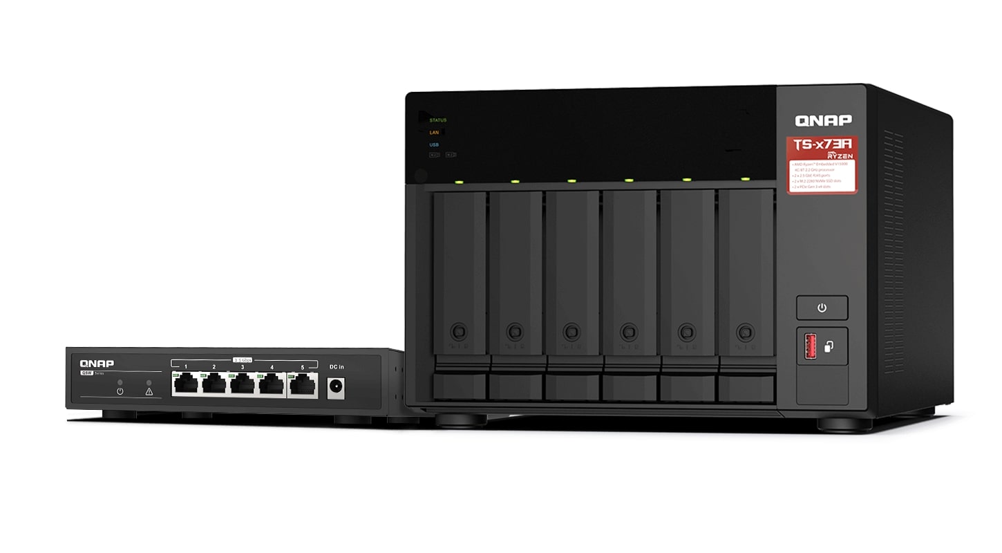 6 bay | NAS Tower | Storage & Backup | Cloud Solutions | Prodotti ...